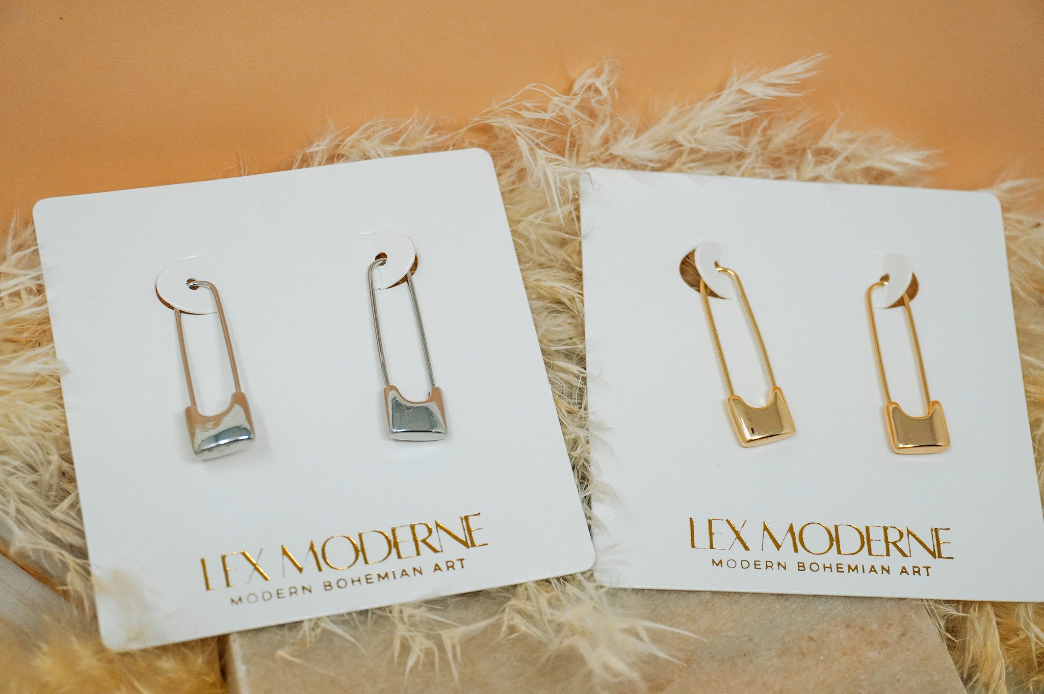 Safety Pin Hoops – Lex Moderne