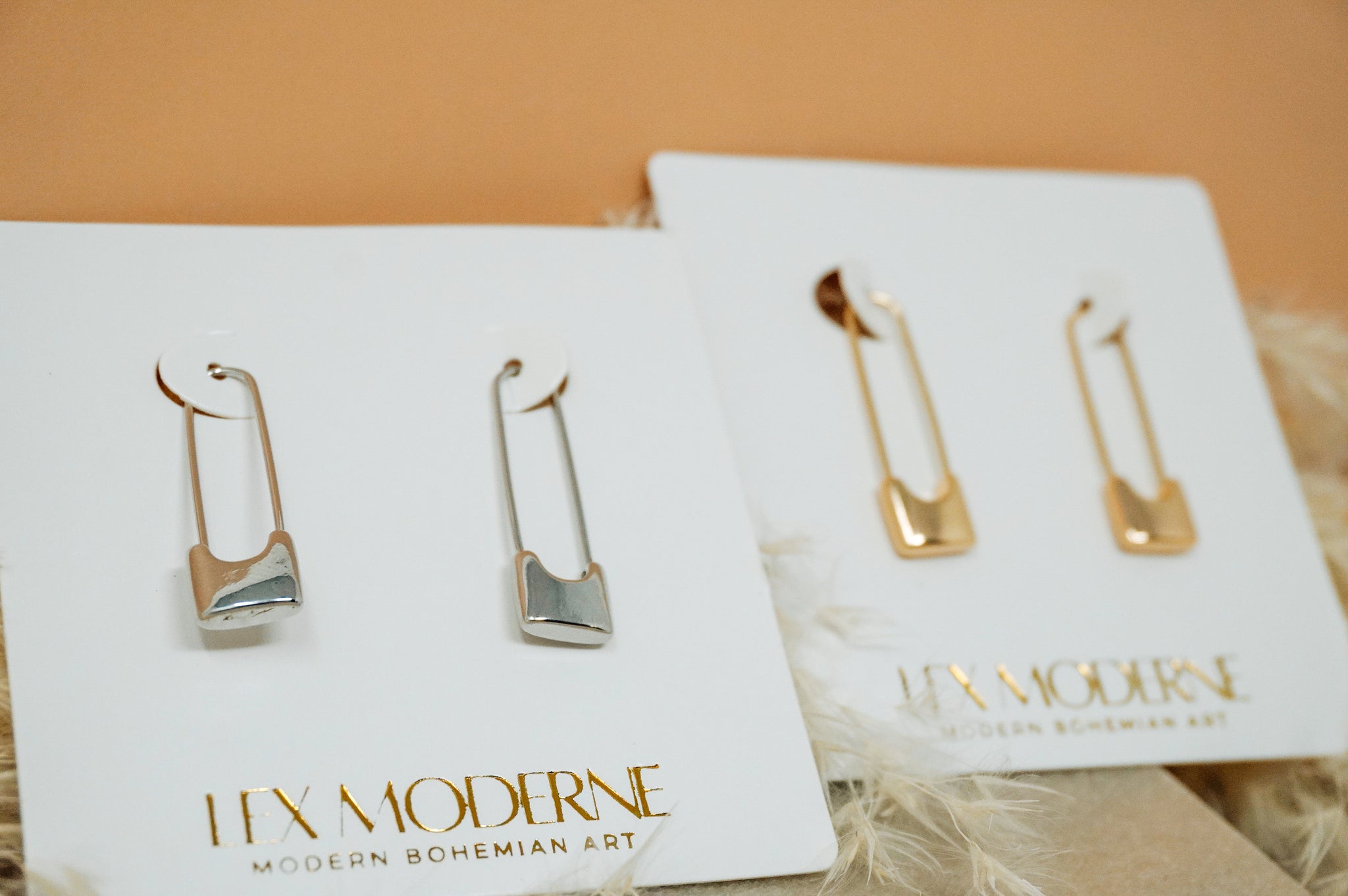 Safety Pin Hoops – Lex Moderne